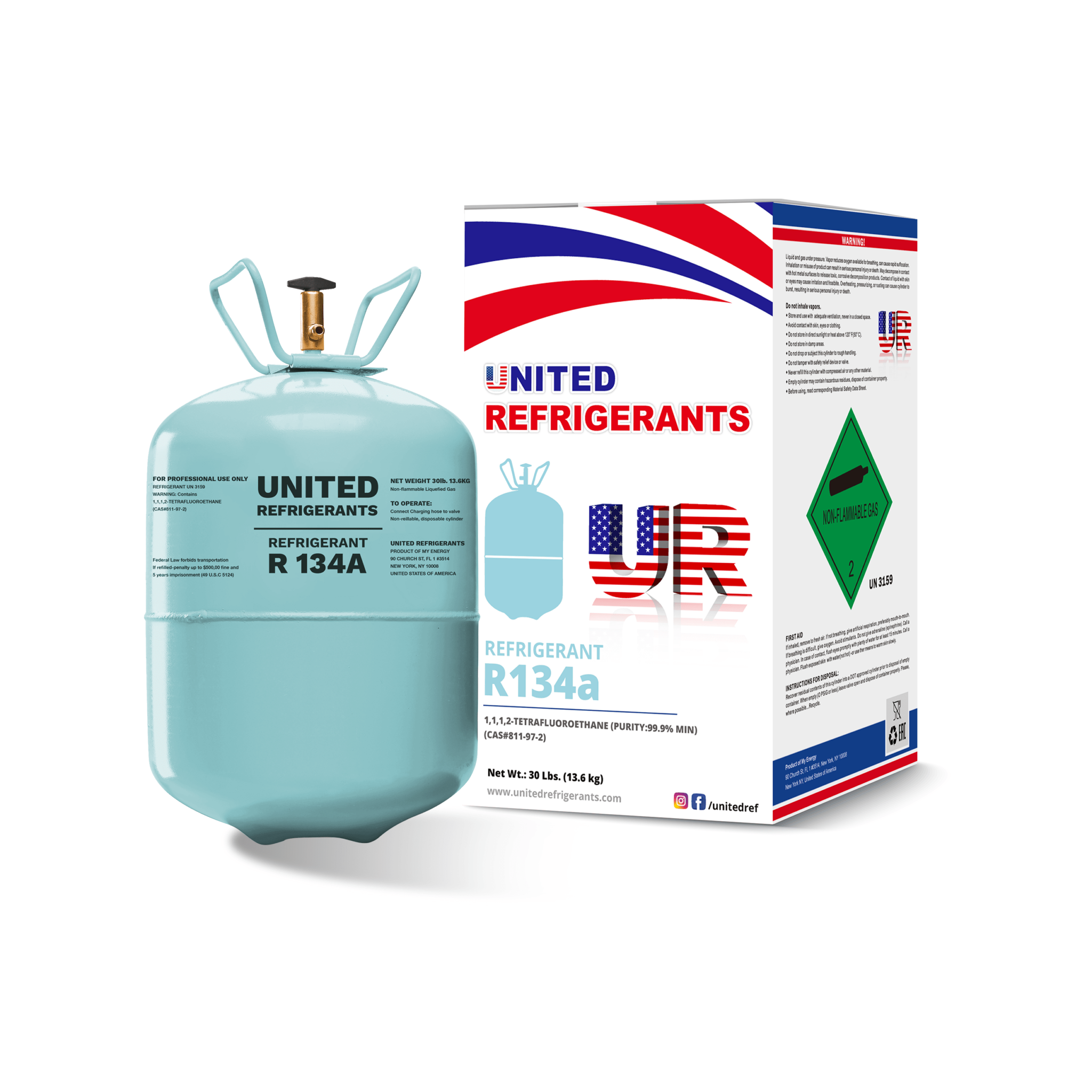 R134A Refrigerant - Buy High-Quality R134A